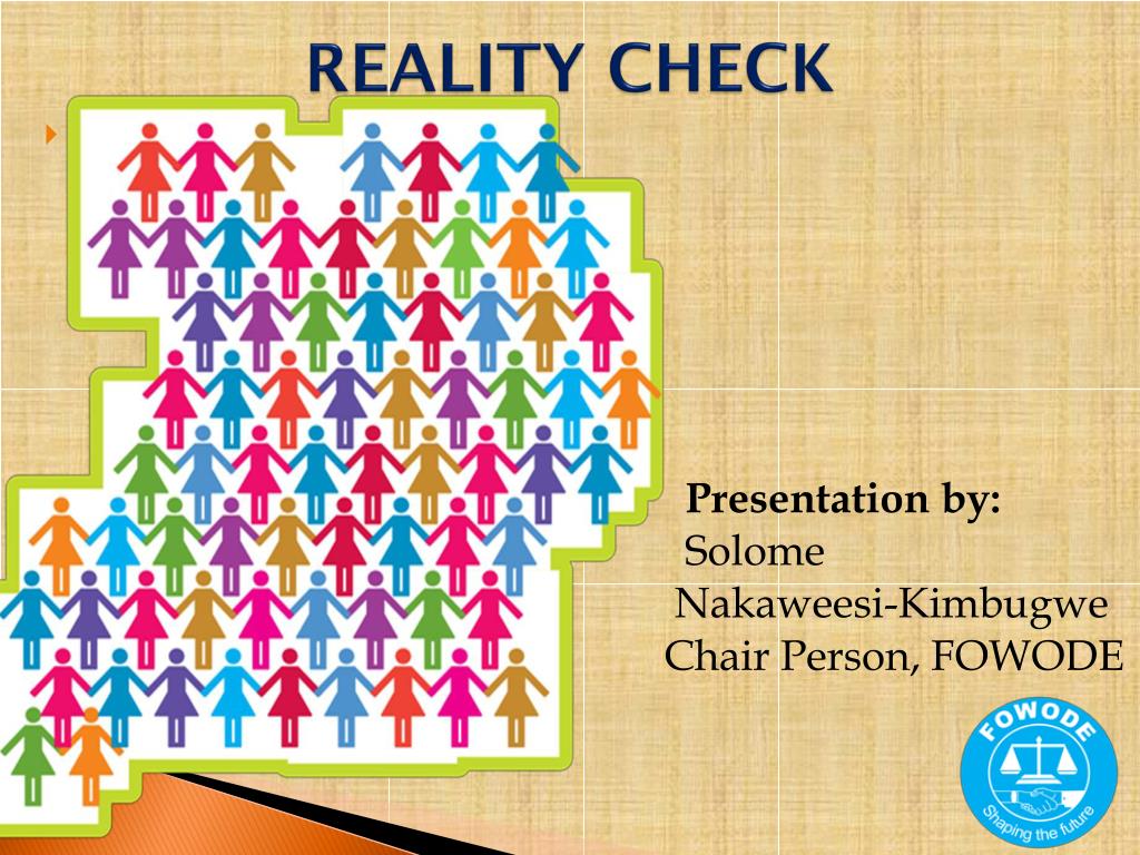 PPT - REALITY CHECK PowerPoint Presentation, free download - ID:2823497