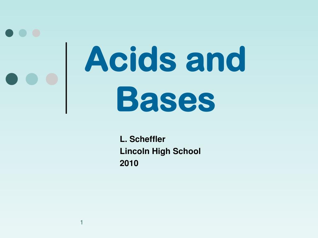 PPT - Acids and Bases PowerPoint Presentation, free download - ID:2825182