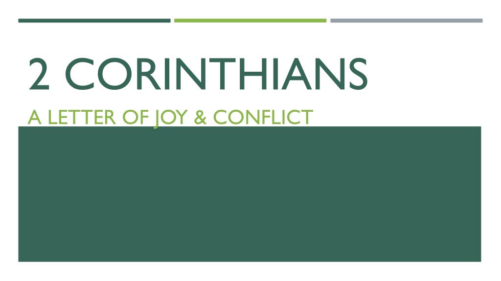 PPT - 2 CORINTHIANS PowerPoint Presentation, free download - ID:2825769