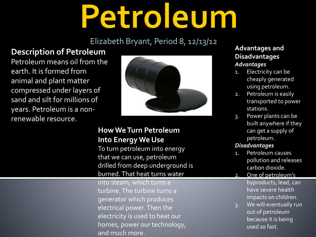 PPT - Petroleum PowerPoint Presentation, free download - ID:2826409