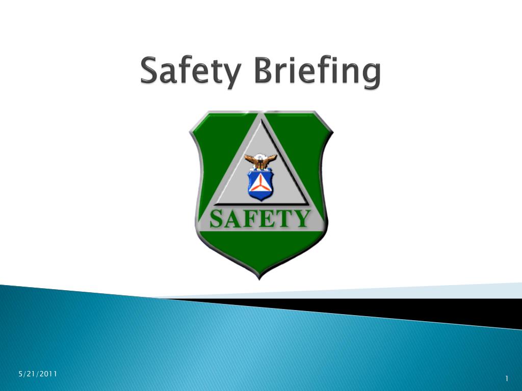PPT - Safety Briefing PowerPoint Presentation, free download - ID:2826687