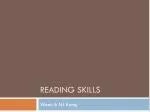 PPT - Teaching Reading Skills PowerPoint Presentation, free download ...