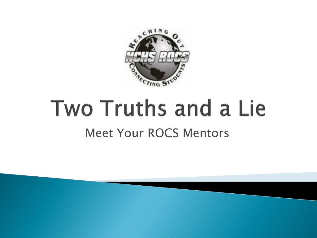 PPT - Two Truths and a Lie PowerPoint Presentation, free download - ID ...