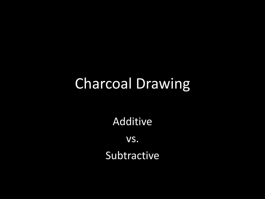 PPT - Charcoal Drawing PowerPoint Presentation, free download - ID:2826951