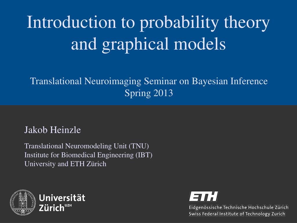 PPT - Introduction to probability theory and graphical models PowerPoint Presentation - ID:2827122