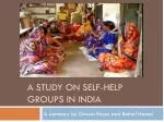PPT - Self Help Groups PowerPoint Presentation, free download - ID:2936684