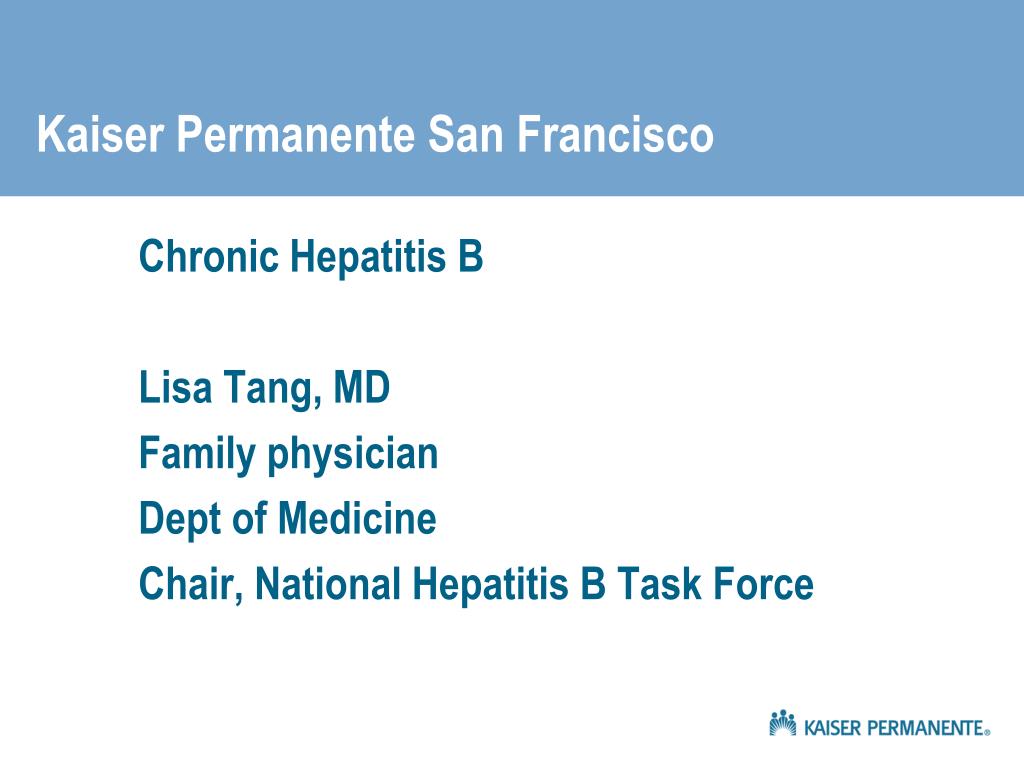 PPT - Kaiser Permanente San Francisco PowerPoint Presentation, free ...