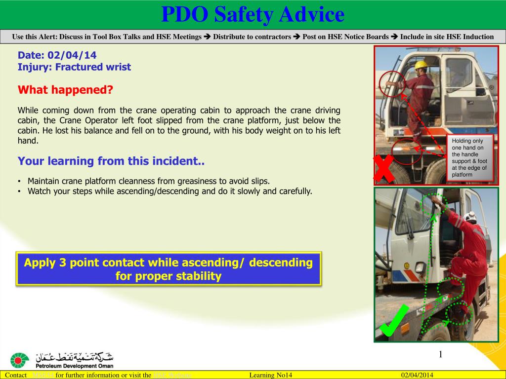 PPT - PDO Safety Advice PowerPoint Presentation, free download - ID:2830629