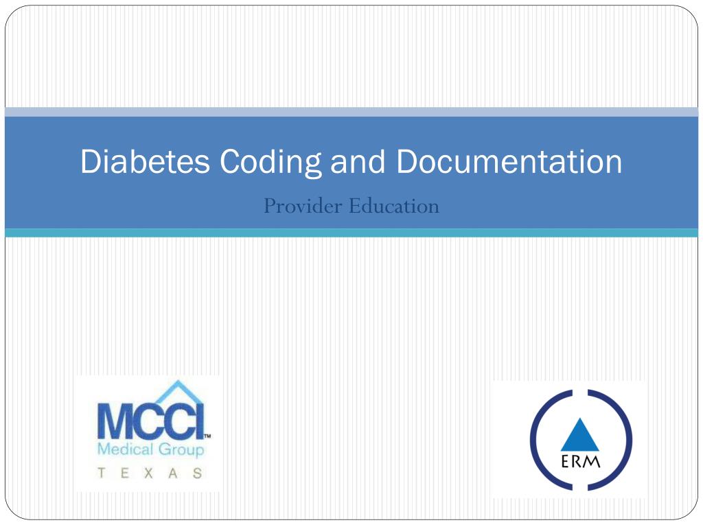 PPT - Diabetes Coding and Documentation PowerPoint Presentation, free ...