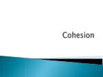 PPT - COHERENCE AND COHESION IN WRITING PowerPoint Presentation, free ...