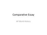 PPT - Essay Types overview with focus on Comparative. PowerPoint ...