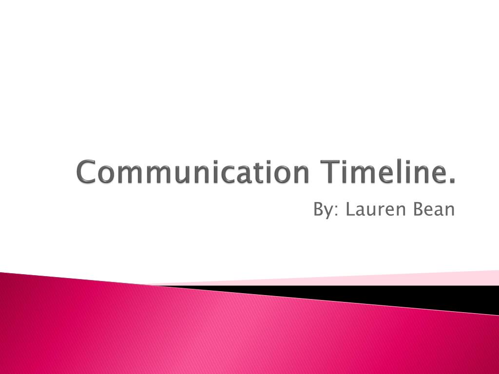 PPT - Communication Timeline. PowerPoint Presentation, free download ...