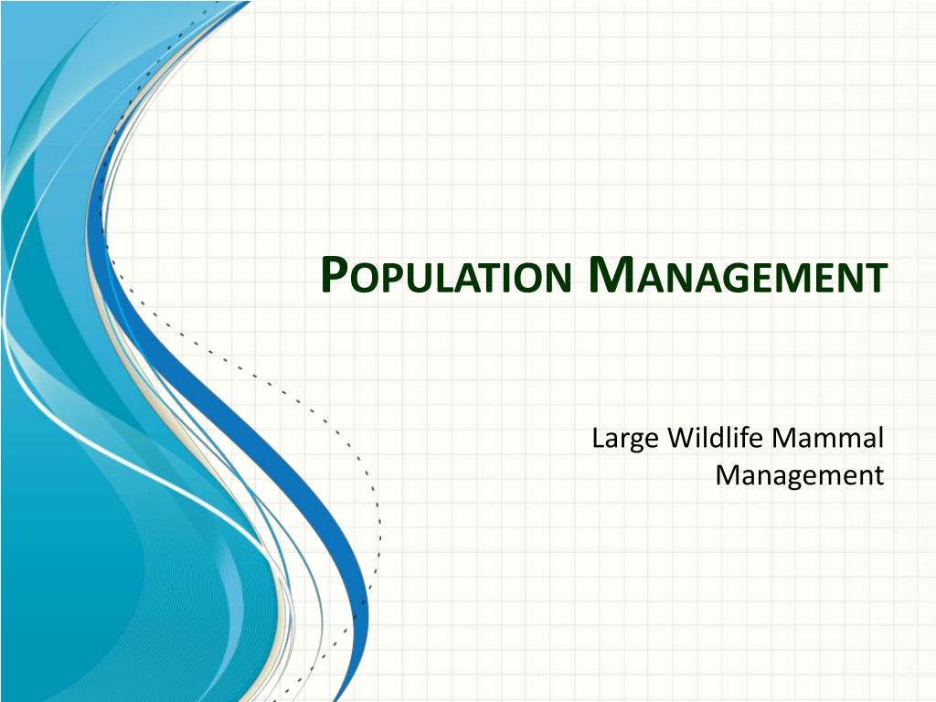 PPT - Population Management PowerPoint Presentation, free download - ID ...