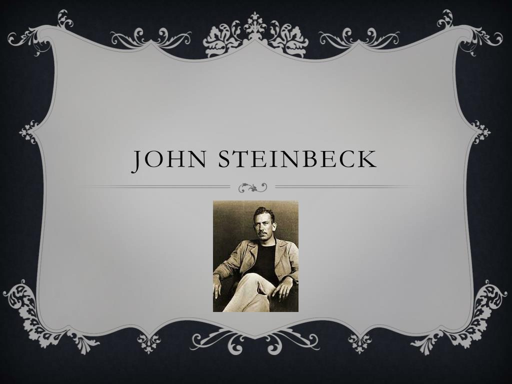 PPT - John Steinbeck PowerPoint Presentation, free download - ID:2838000
