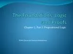 PPT - Chapter 1: Foundations: Sets, Logic, and Algorithms PowerPoint ...