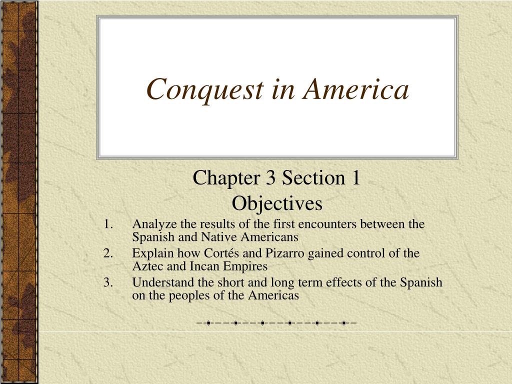 PPT - Conquest in America PowerPoint Presentation, free download - ID ...
