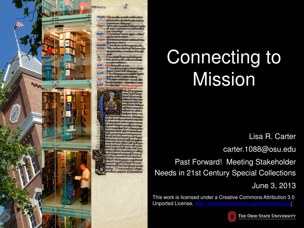 PPT - Connecting to Mission PowerPoint Presentation, free download - ID ...