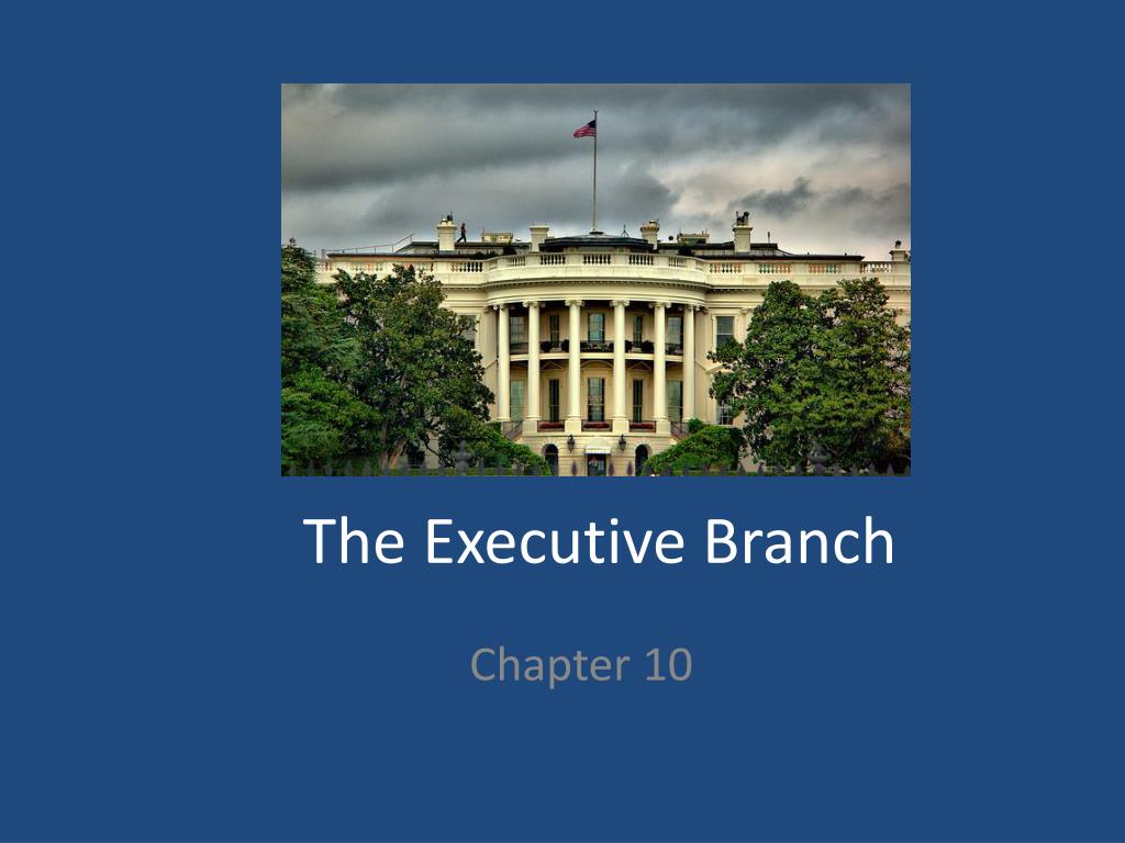 PPT - The Executive Branch PowerPoint Presentation, free download - ID ...
