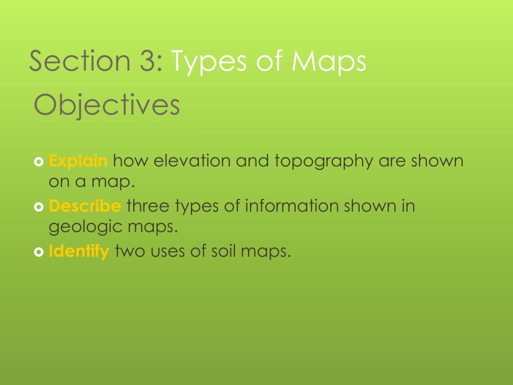 PPT - Section 3: Types of Maps PowerPoint Presentation, free download ...