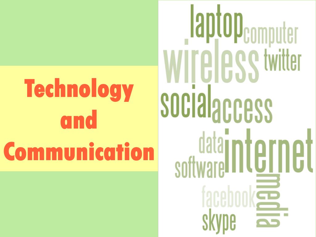 PPT - Technology and Communication PowerPoint Presentation, free ...