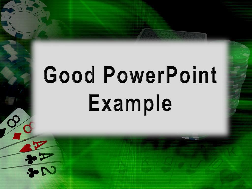 PPT - Good PowerPoint Example PowerPoint Presentation, free download ...