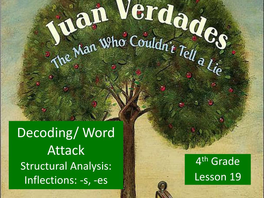PPT - Decoding/ Word Attack Structural Analysis: Inflections: -s, - es PowerPoint Presentation ...