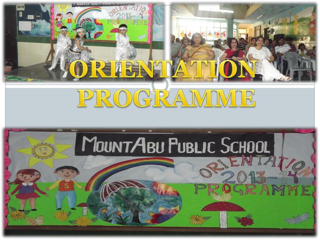PPT - ORIENTATION PROGRAMME PowerPoint Presentation, free download - ID ...