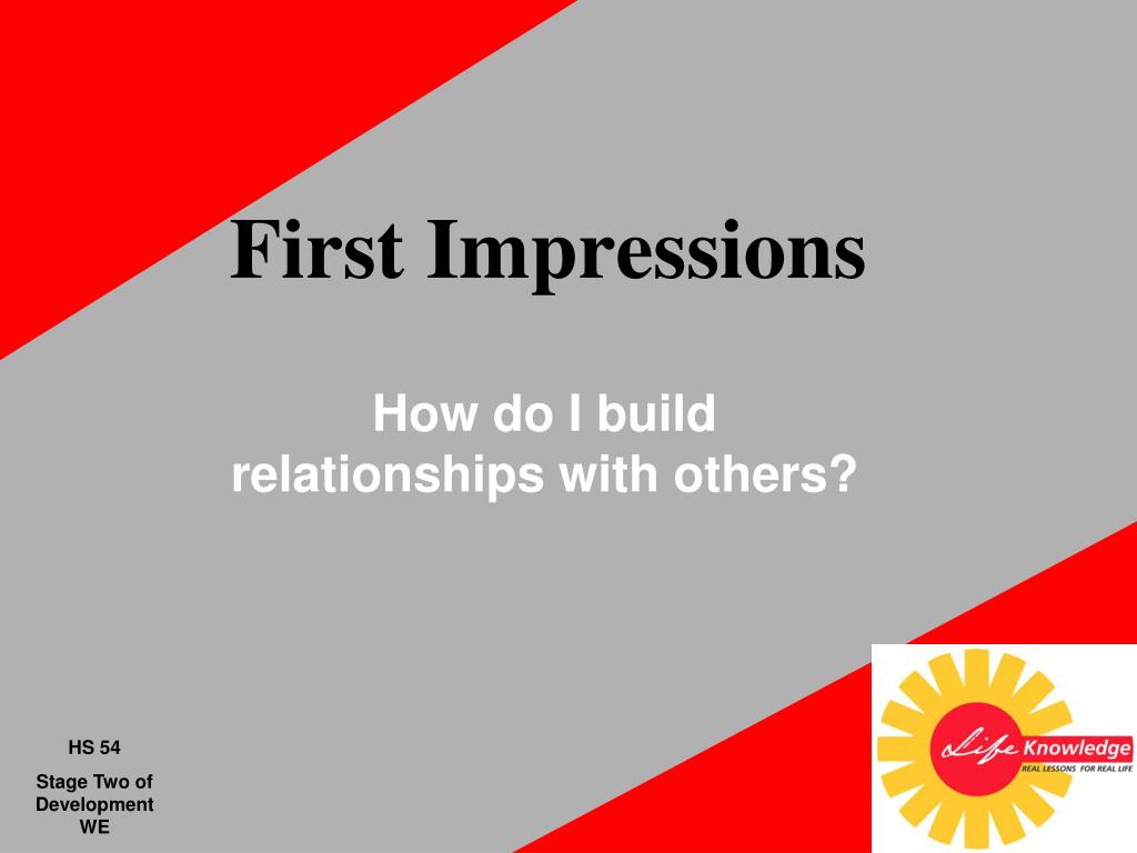 PPT - First Impressions PowerPoint Presentation, free download - ID:2841167