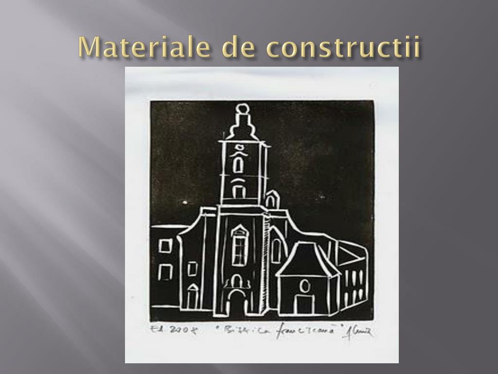 PPT - Materiale de constructii PowerPoint Presentation, free download ...