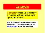 PPT - Catalysis PowerPoint Presentation, free download - ID:27785