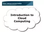 PPT - Introduction To Cloud Computing PowerPoint Presentation, free download - ID:1414554