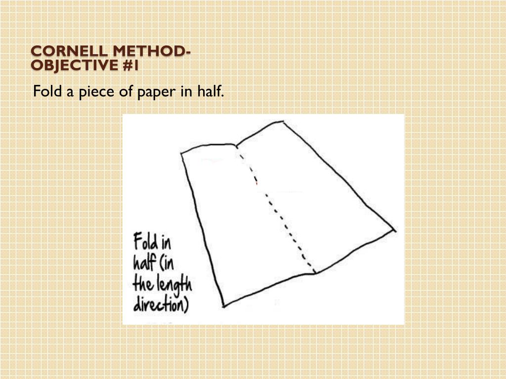 PPT - Cornell Method- Objective #1 PowerPoint Presentation, free ...