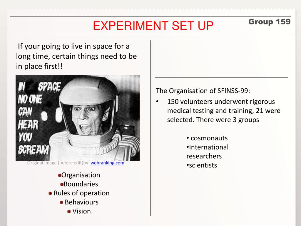 PPT - EXPERIMENT SET UP PowerPoint Presentation, free download - ID:2844278