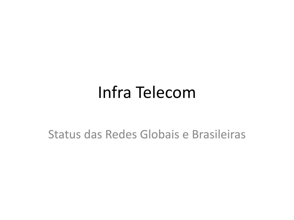 PPT - Infra Telecom PowerPoint Presentation, free download - ID:2844562