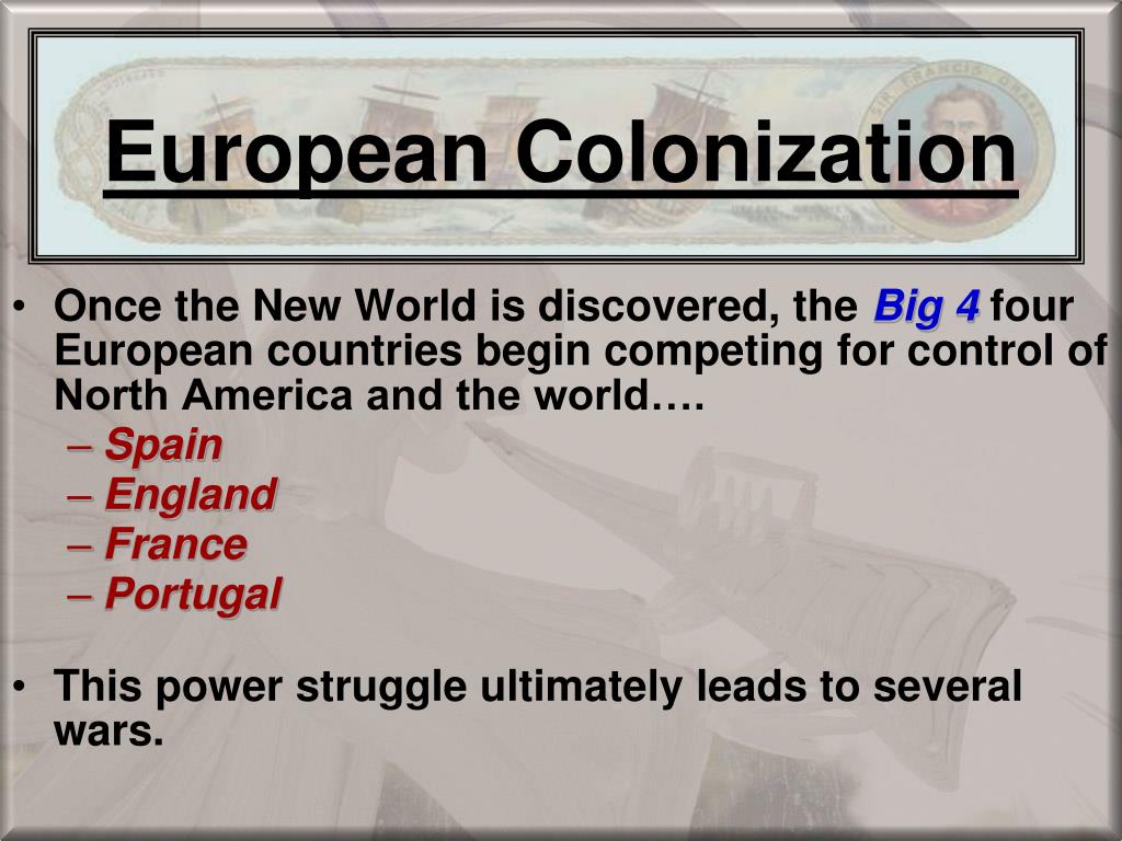 PPT - European Colonization PowerPoint Presentation, free download - ID ...