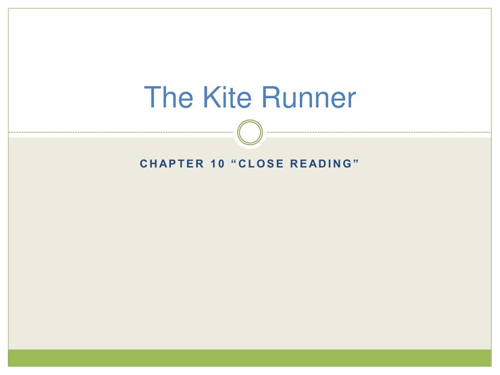 PPT - The Kite Runner PowerPoint Presentation, free download - ID:2845113