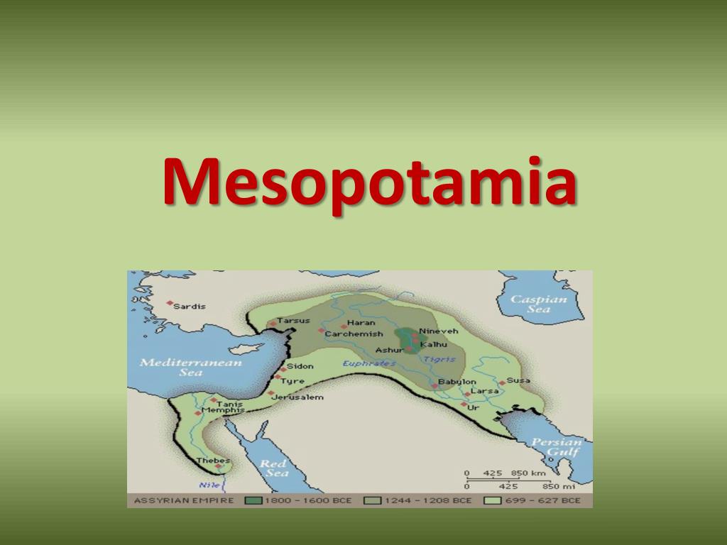 PPT - Rise of Mesopotamian Civilization: Importance of Tigris and ...