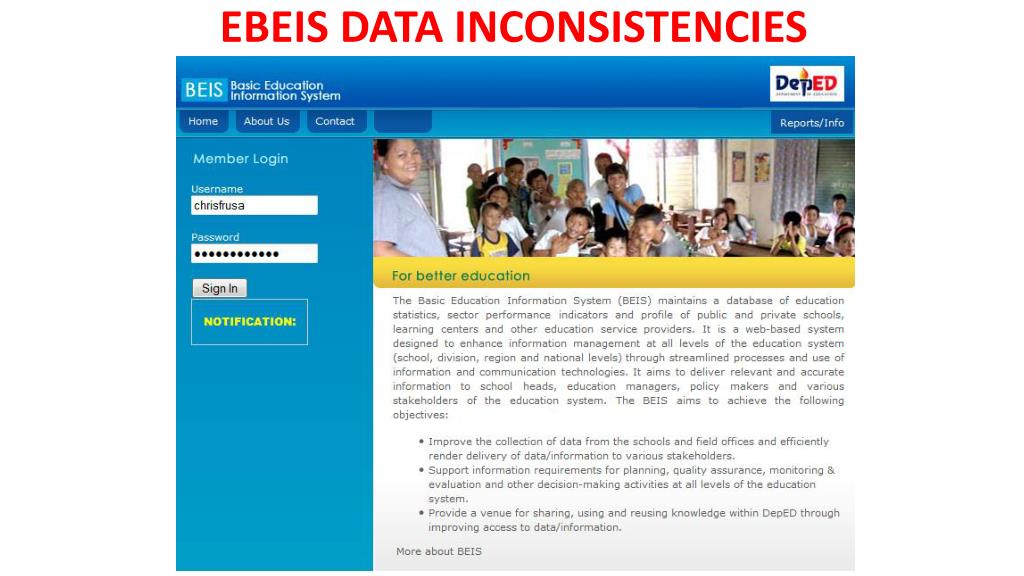 PPT - EBEIS DATA INCONSISTENCIES PowerPoint Presentation, free download ...