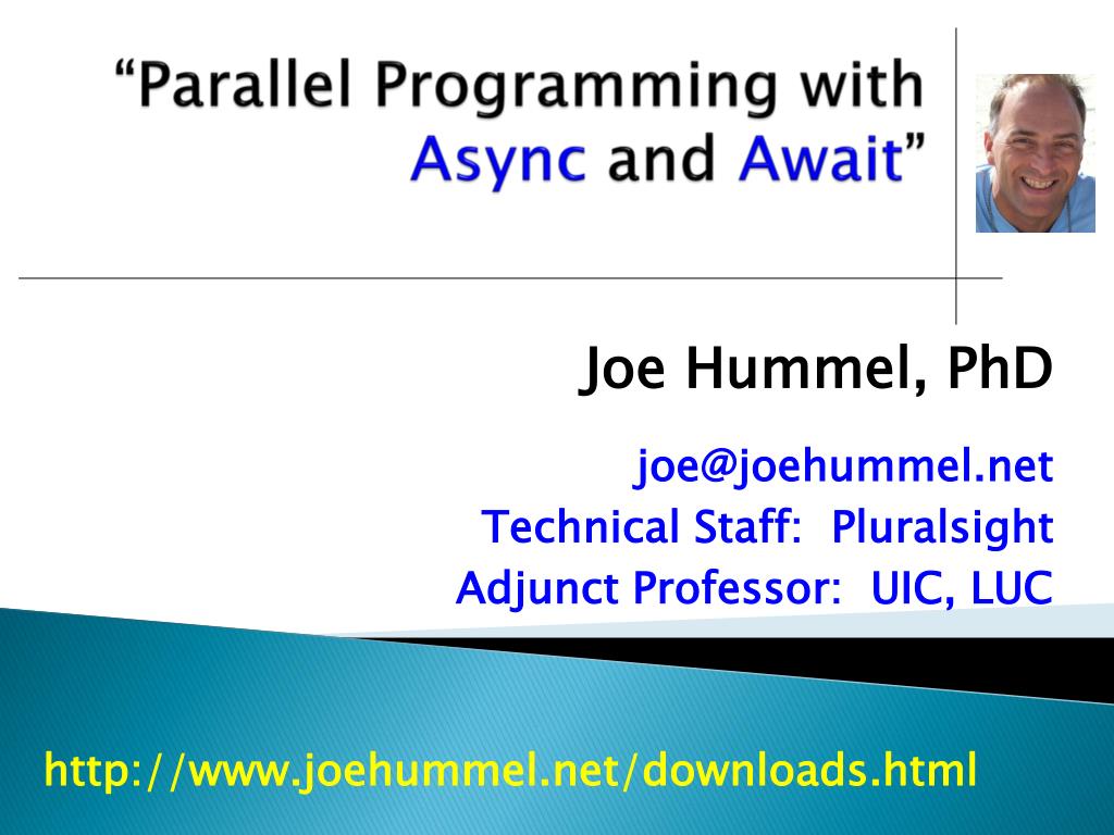 PPT - “Parallel Programming with Async and Await ” PowerPoint ...