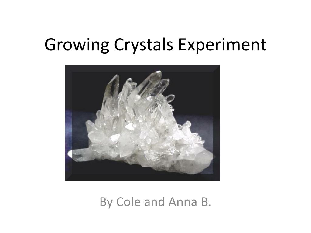 PPT - Growing Crystals Experiment PowerPoint Presentation, free ...