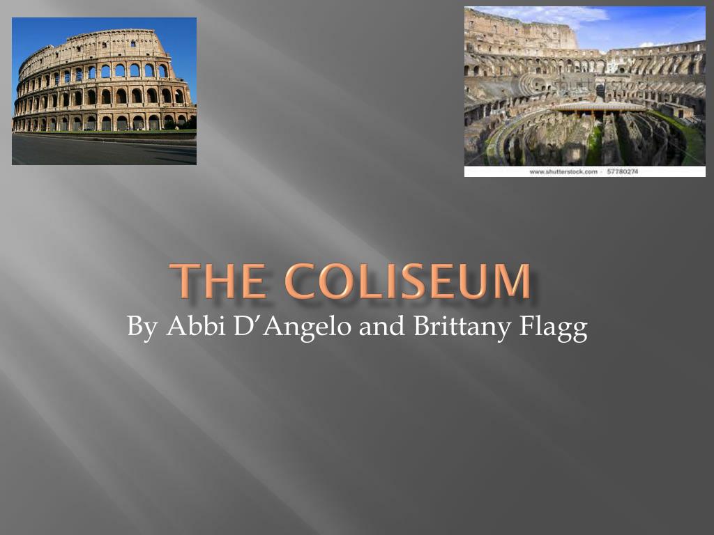 PPT - The Coliseum PowerPoint Presentation, free download - ID:2853150