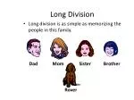 PPT - Long Division PowerPoint Presentation, free download - ID:5750273