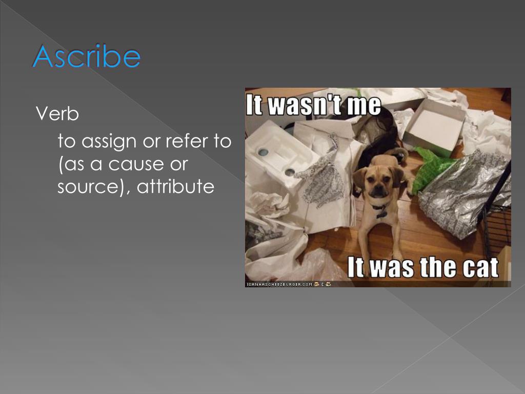 PPT - Ascribe PowerPoint Presentation, free download - ID:2855661