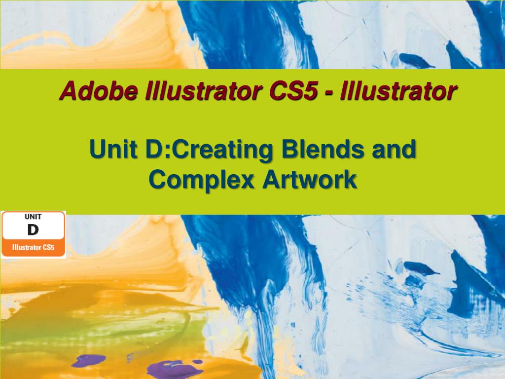 PPT - Adobe Illustrator CS5 - Illustrator PowerPoint Presentation, free ...