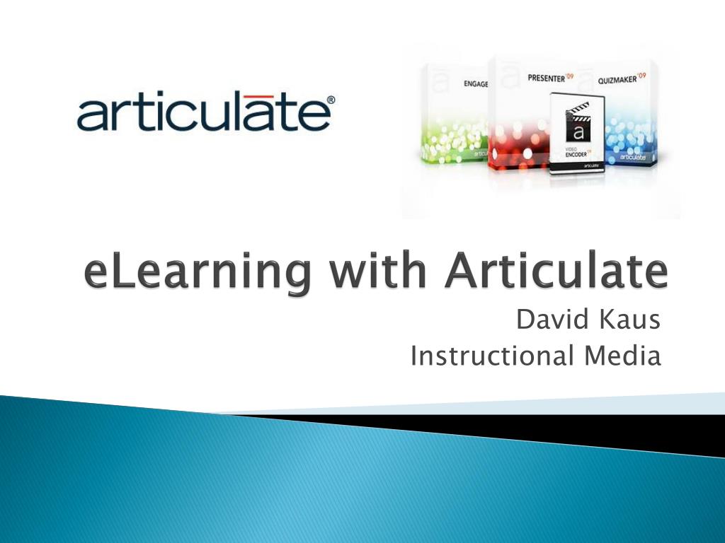 PPT - eLearning with Articulate PowerPoint Presentation, free download ...