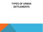 PPT - Urban Settlements PowerPoint Presentation, free download - ID:8751835