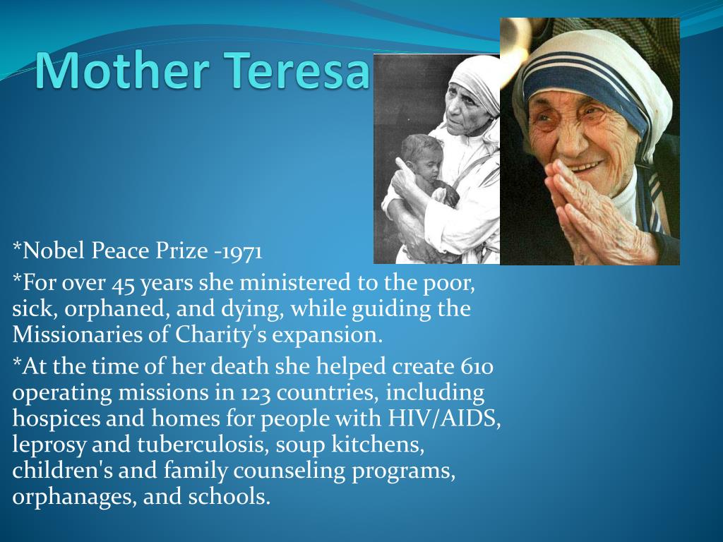 PPT - Mother Teresa PowerPoint Presentation, free download - ID:2862676