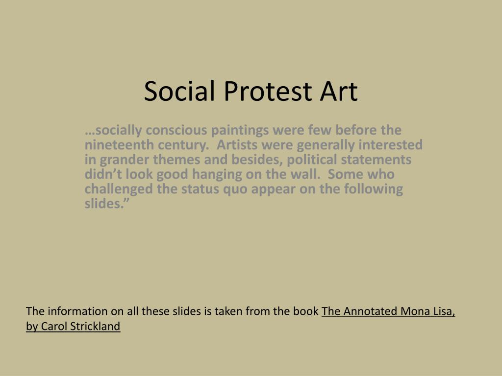 PPT - Social Protest Art PowerPoint Presentation, free download - ID ...