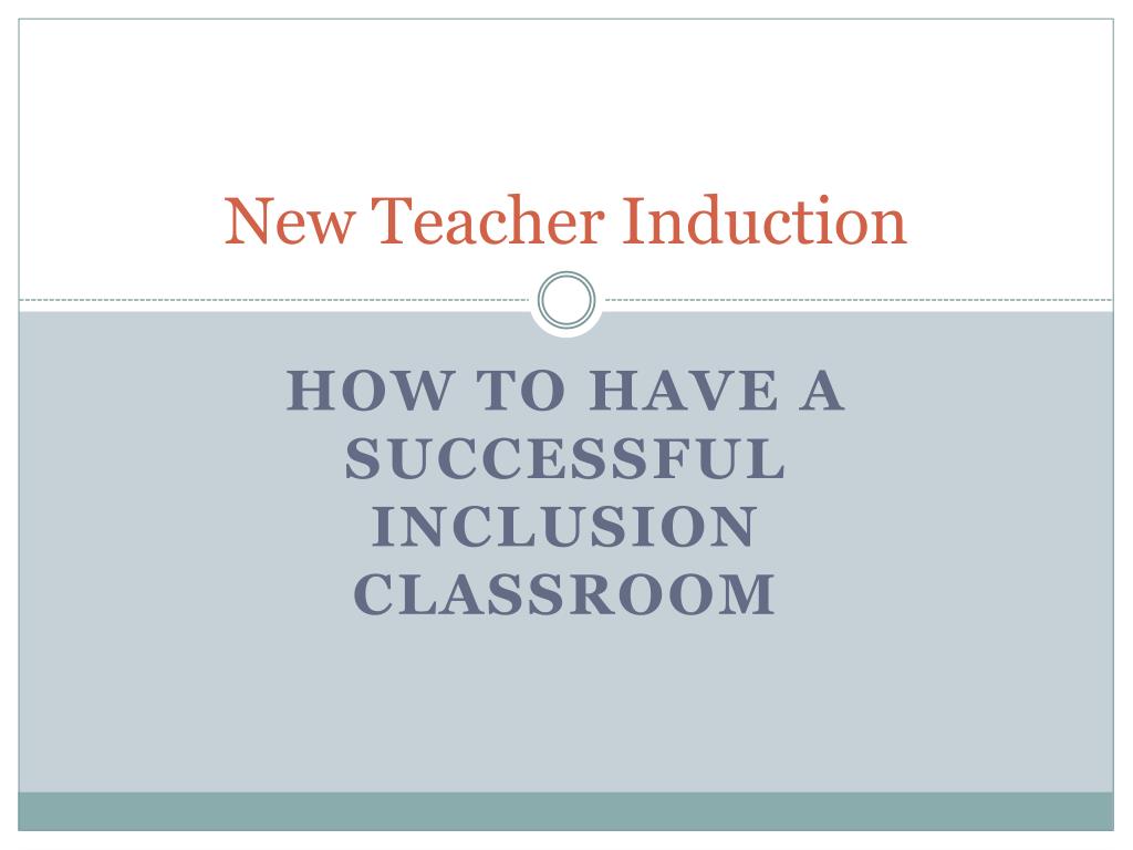 PPT - New Teacher Induction PowerPoint Presentation, free download - ID ...