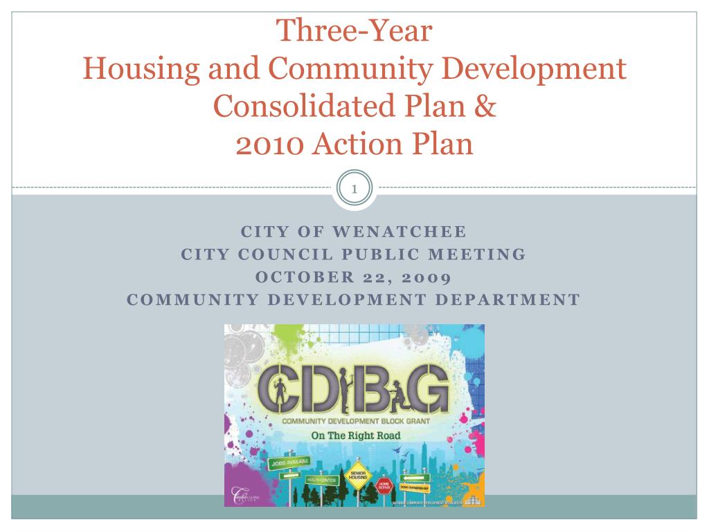 PPT - Three-Year Housing and Community Development Consolidated Plan ...